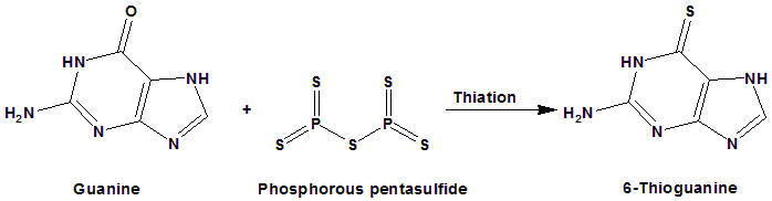 6-THIOGUANINE Synthesis, SAR, MCQ,Chemical Structure and Therapeutic ...