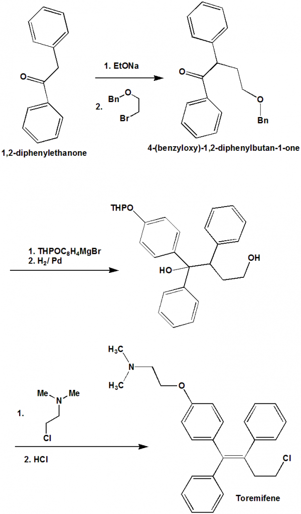 TOREMIFENE Synthesis, SAR, MCQ,Structure,Chemical Properties and ...