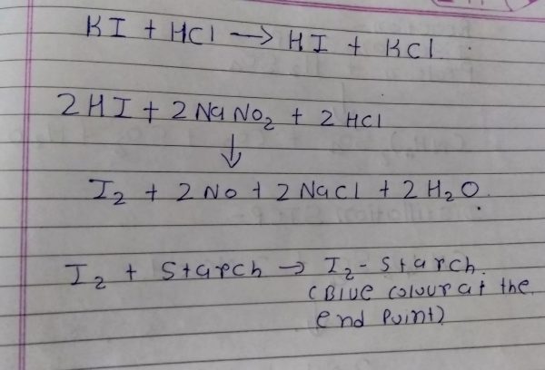 Diazotization Titration: Principle, Reaction, Mechanism, Procedure and ...