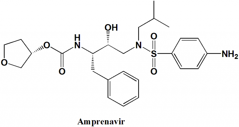 AMPRENAVIR Synthesis, SAR, MCQ,Structure,Chemical Properties and ...
