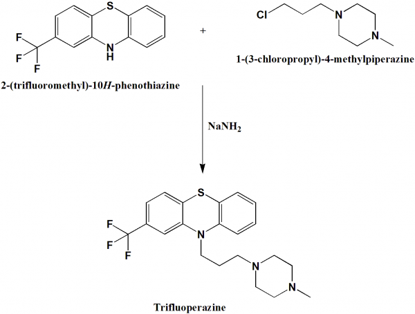 TRIFLUOPERAZINE Synthesis, SAR, MCQ,Structure,Chemical Properties and ...