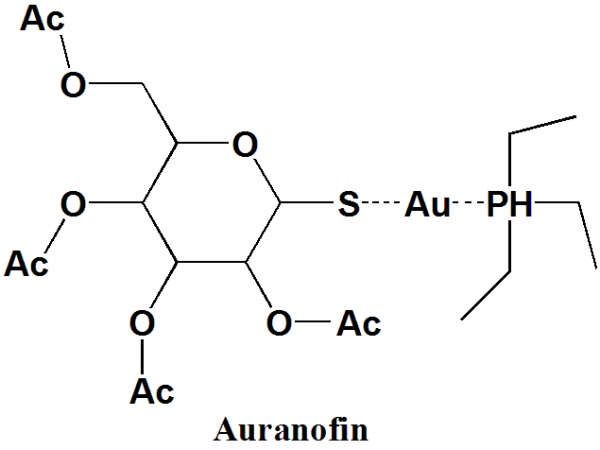 AURANOFIN Synthesis, SAR, MCQ,Structure,Chemical Properties and ...