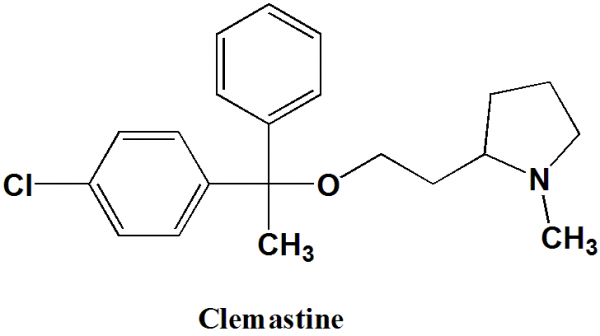 CLEMASTINE Synthesis, SAR, MCQ,Structure,Chemical Properties and ...