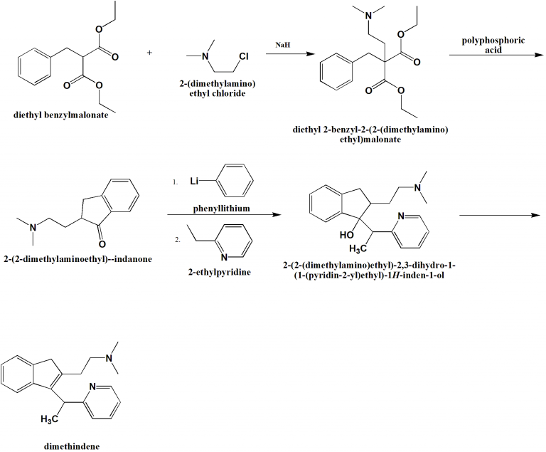 DIMETHINDENE Synthesis, SAR, MCQ,Structure,Chemical Properties and ...