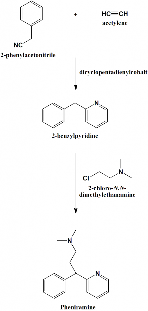 PHENIRAMINE Synthesis, SAR, MCQ,Structure,Chemical Properties and ...