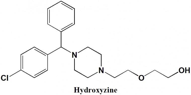 HYDROXYZINE Synthesis, SAR, MCQ,Structure,Chemical Properties and ...