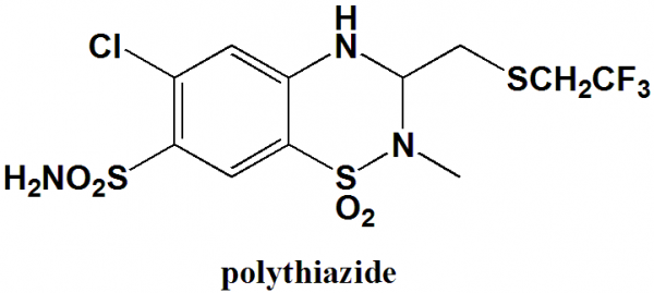 POLYTHIAZIDE Synthesis, SAR, MCQ,Structure,Chemical Properties and ...